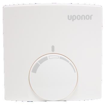 Uponor Base termostat T-23 230V RAL9010 - termostater.dk